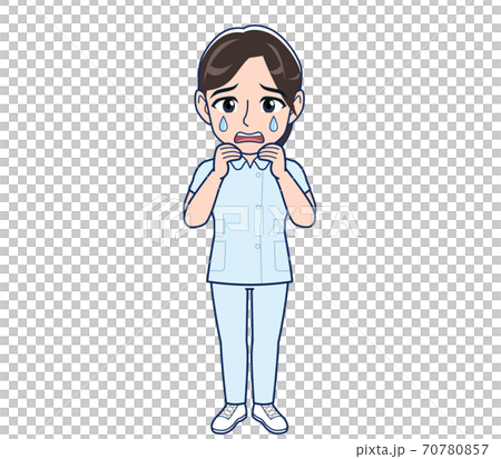 cry, crying, nurse - Stock Illustration [70780857] - PIXTA