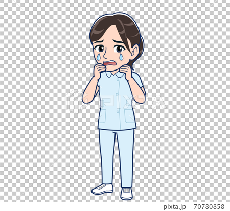 cry, crying, nurse - Stock Illustration [70780858] - PIXTA