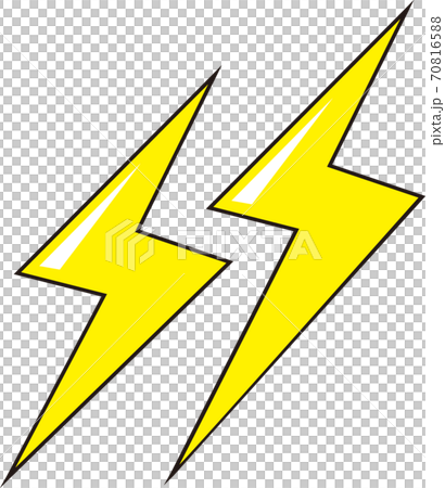 Lightning mark - Stock Illustration [70816588] - PIXTA