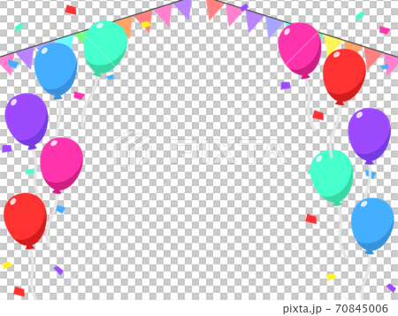 Balloon frame - Stock Illustration [70845006] - PIXTA