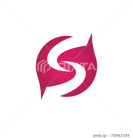 S logo and symbol design vector imageのイラスト素材 [70992585] - PIXTA