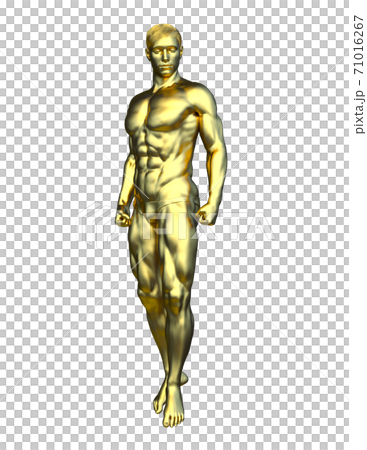 Gold statue - Stock Illustration [71016267] - PIXTA