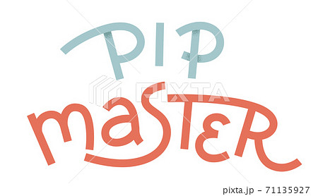 Pip Master Trading exchange handwritten...のイラスト素材 [71135927] - PIXTA
