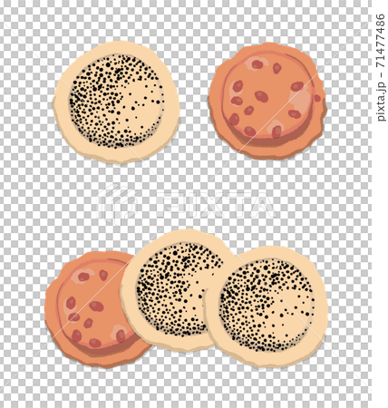 Illustration of Nambu Sembei - Stock Illustration [71477486] - PIXTA