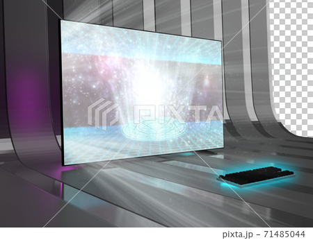 Game PC image cut - Stock Illustration [71485044] - PIXTA