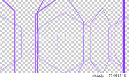 CG Hexagon Multiple rotating hexagons - Stock Illustration [71491848 ...