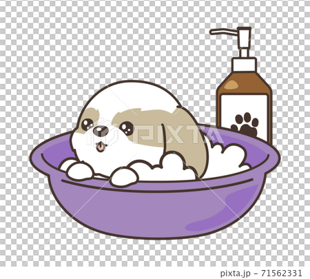 Cartoon Dog Shampoo Bottle