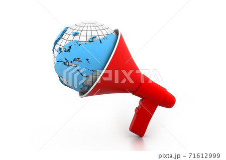 Global announcement..のイラスト素材 [71612999] - PIXTA