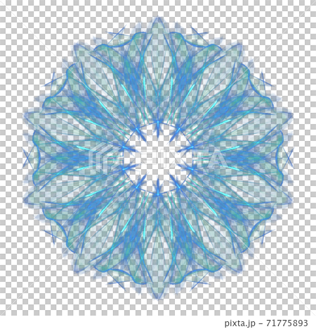Beautiful decagon (transparent PNG background)... - Stock Illustration ...