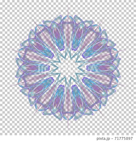 Beautiful decagon (transparent PNG background)... - Stock Illustration ...