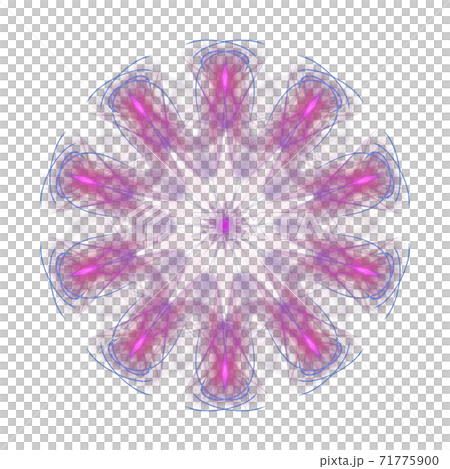 Beautiful decagon (transparent PNG background)... - Stock Illustration ...