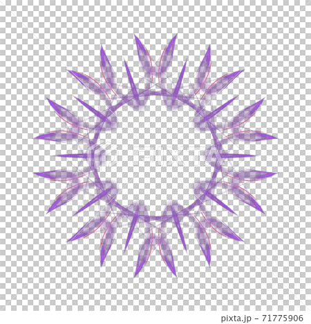 Beautiful decagon (transparent PNG background)... - Stock Illustration ...