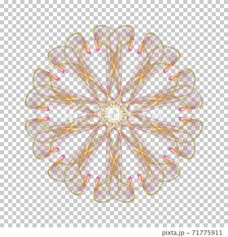 Beautiful decagon (transparent PNG background)... - Stock Illustration ...