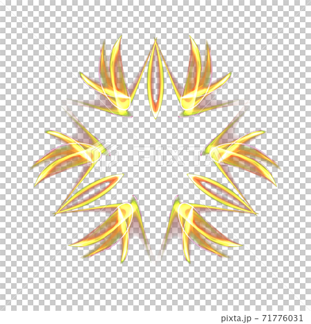 Beautiful triangle (transparent PNG background)... - Stock Illustration ...