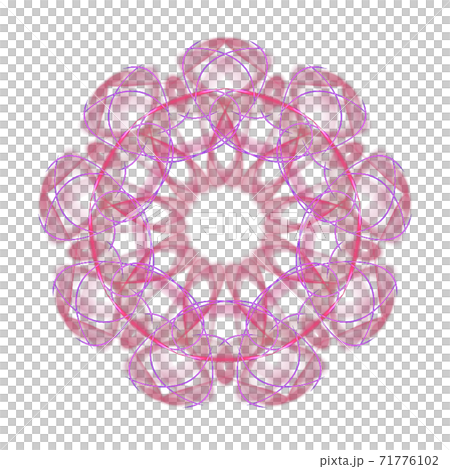 Beautiful nonagon (transparent PNG background)... - Stock Illustration ...