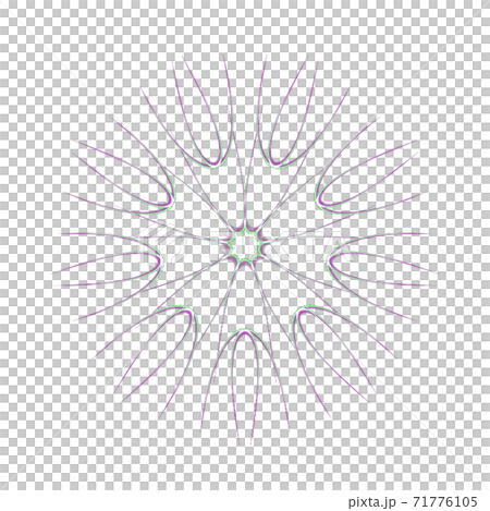 Beautiful nonagon (transparent PNG background)... - Stock Illustration ...