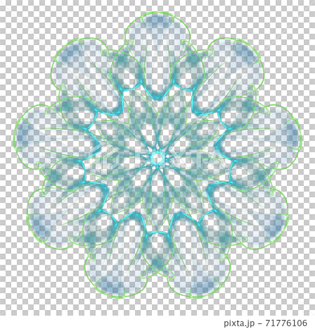 Beautiful nonagon (transparent PNG background)... - Stock Illustration ...