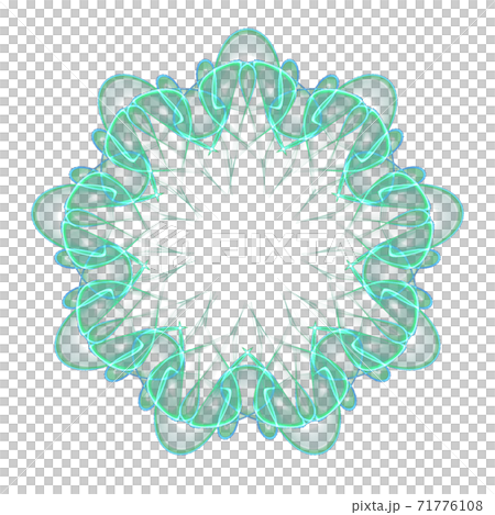 Beautiful nonagon (transparent PNG background)... - Stock Illustration ...