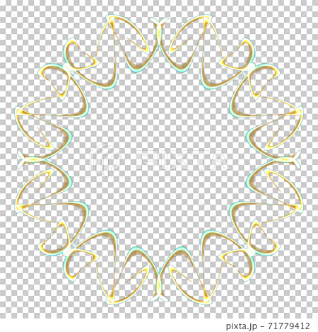 Beautiful rectangle (transparent PNG... - Stock Illustration [71779412 ...