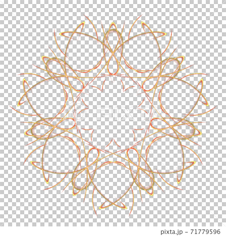 Beautiful heptagon (transparent PNG background)... - Stock Illustration ...