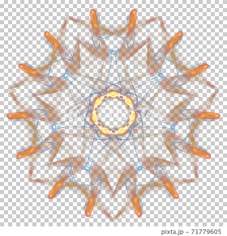 Beautiful heptagon (transparent PNG background)... - Stock Illustration ...