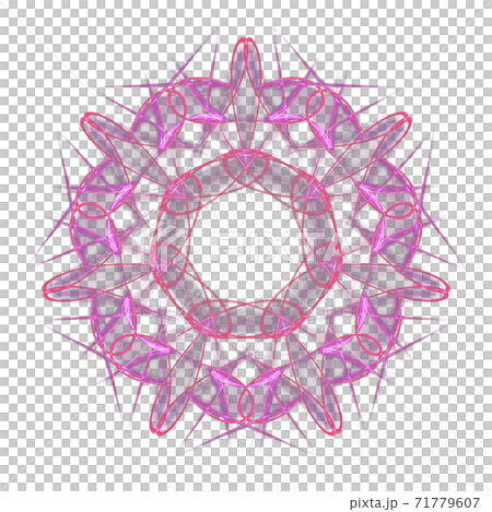 Beautiful heptagon (transparent PNG background)... - Stock Illustration ...