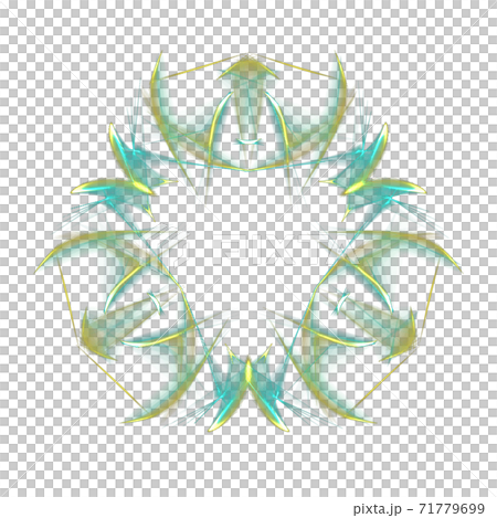 Beautiful triangle (transparent PNG background)... - Stock Illustration ...