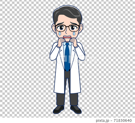 doctor, physician, cry - Stock Illustration [71830640] - PIXTA