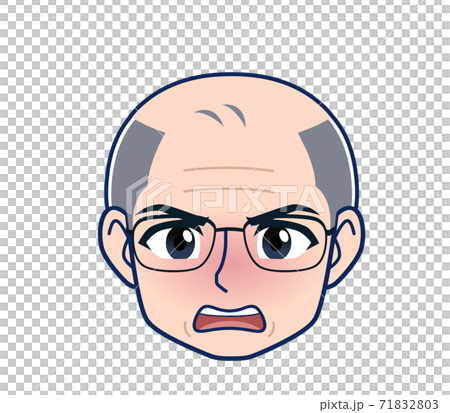 Bald uncle - Stock Illustration [71832803] - PIXTA