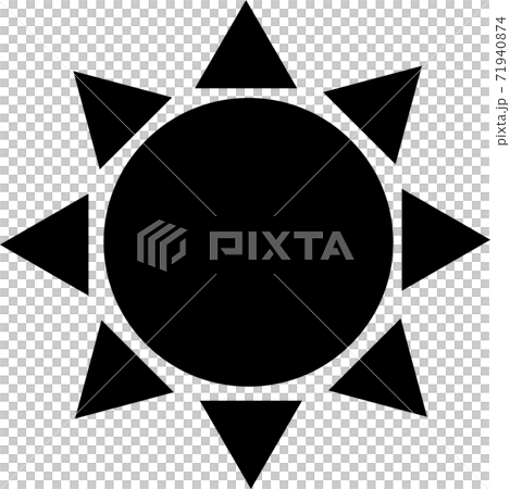 Cute and simple weather mark / icon... - Stock Illustration [71940874 ...