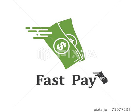 fast pay logo icon vectorのイラスト素材 [71977232] - PIXTA
