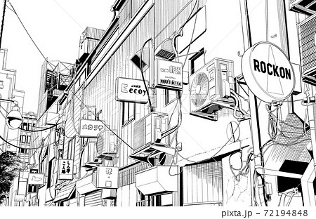 Manga City Background