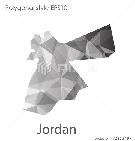 Vector isolated illustration icon of Jordan...のイラスト素材 [72253497] - PIXTA