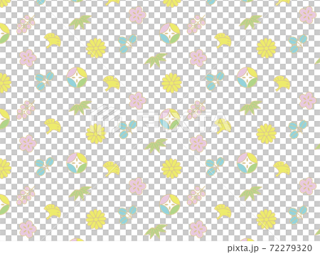 Japanese pattern seamless pattern in pastel colors - Stock Illustration ...