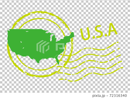 Postmark / postmark icon, illustration and map... - Stock Illustration ...