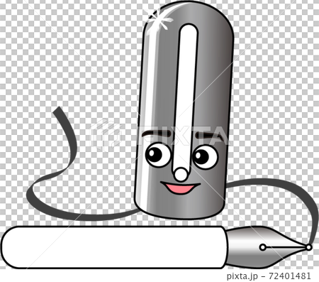 pen, pens, cap - Stock Illustration [72401481] - PIXTA