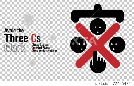 Avoid the Three Cs! Mark - Stock Illustration [72495475] - PIXTA