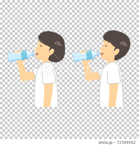 Illustration of girls and boys to rehydrate:... - Stock Illustration ...