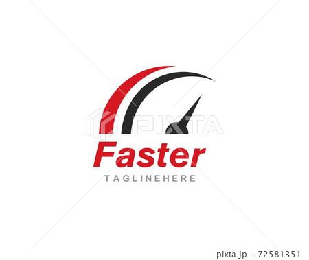 Faster Logo Templateのイラスト素材 [72581351] - PIXTA