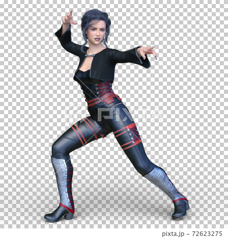 A cool lady - Stock Illustration [72623275] - PIXTA