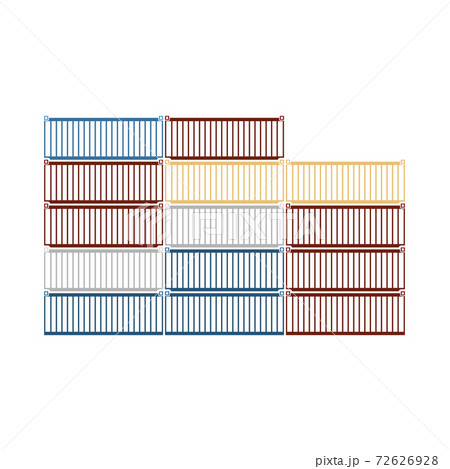 Container Stack Iconのイラスト素材 [72626928] - PIXTA