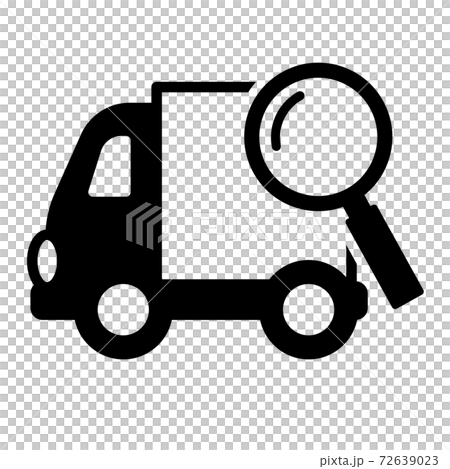 Inspected truck icon pictogram - Stock Illustration [72639023] - PIXTA