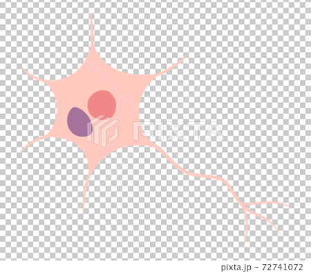 Illustration of cute neurons with Lewy bodies - Stock Illustration ...