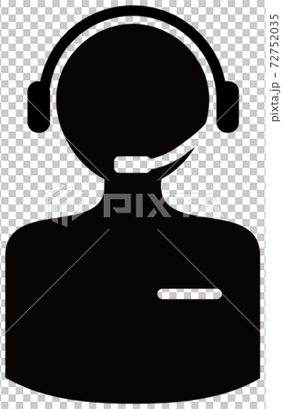 Vector illustration of operator icon - Stock Illustration [72752035 ...