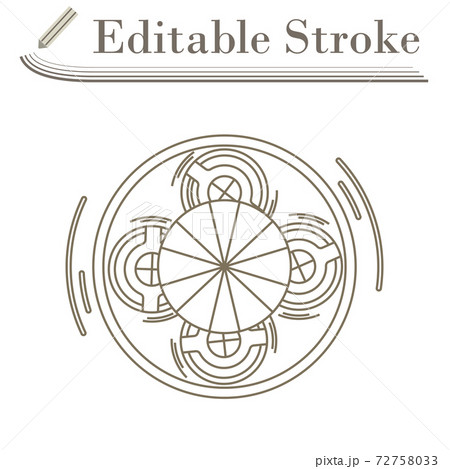 Carousel Top View Iconのイラスト素材 [72758033] - PIXTA