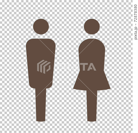 Gender pictogram - Stock Illustration [72878380] - PIXTA
