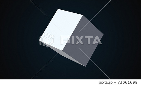 3d render of transformation of a cube into...のイラスト素材 [73061698] - PIXTA