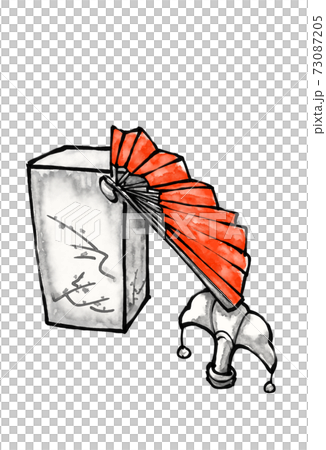 投擲扇（Yume Ukibashi）-插圖素材 [73087205] - PIXTA圖庫