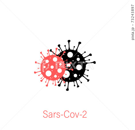Sars-Cov-2 vector icon. concept covid 19....のイラスト素材 [73243897] - PIXTA