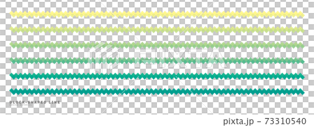Straight line made of blocks - Stock Illustration [73310540] - PIXTA